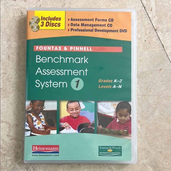 Other | Fountas Pinnell Benchmark Assessment System 1 3 Dvds K2 Levels ...